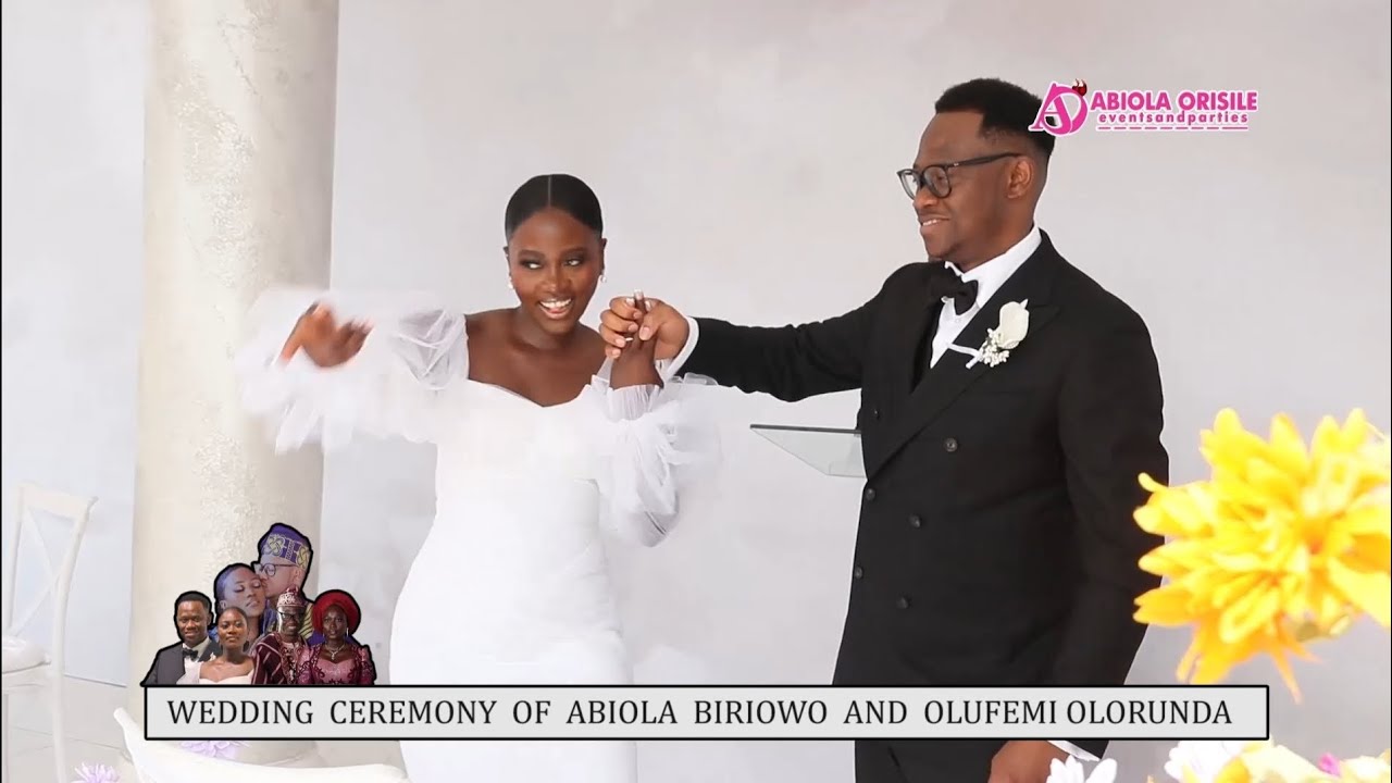 Marry your best friend! See how Abiola tied the knot with her longtime lover Olufemi in style ...