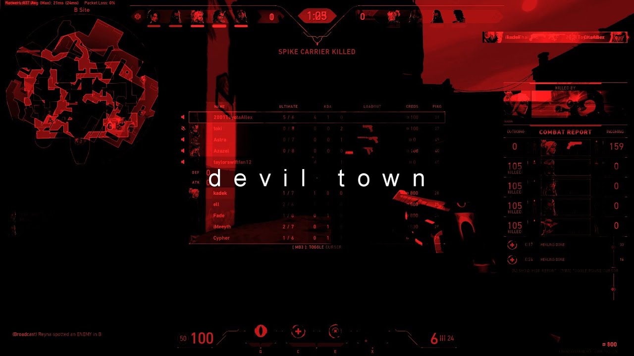 devil town #valorant - YouTube
