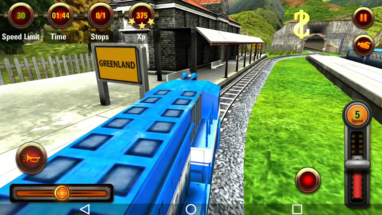 Train racing 3D Level 2 - YouTube