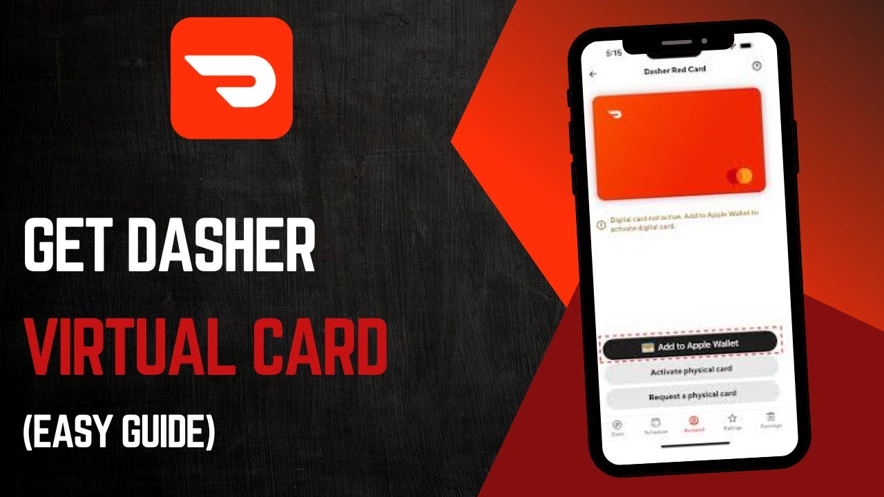 Activate Dasher Direct Card