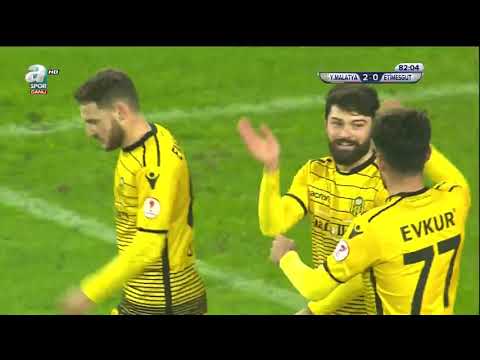 E. Yeni Malatyaspor 2-0 Etimesgut Belediyespor Dk:82 (Eren Tozlu)