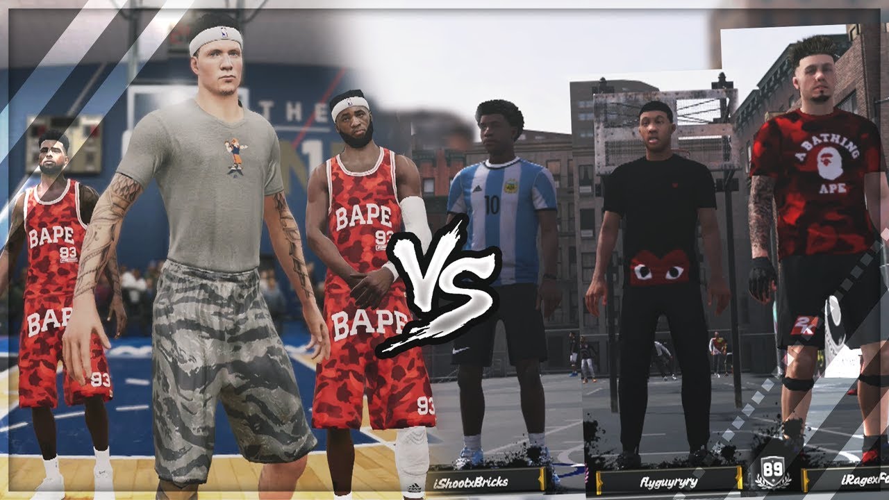 Nba Live 3 vs 3 VS 2k18 3 vs 3!!! Which one is BETTER?!?! - YouTube