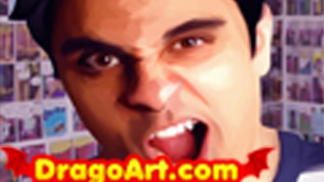 How to Draw Ray William Johnson, Step by Step - YouTube
