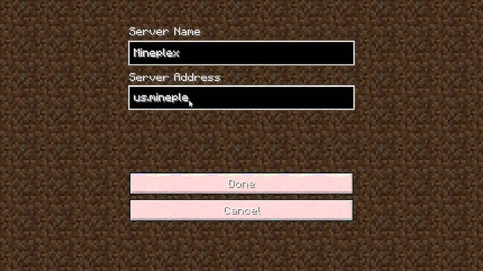 Minecraft Mineplex Server Name For