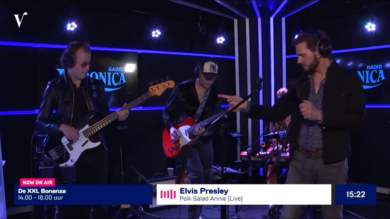 Bouke & ElvisMatters Band - Polk Salad Annie (Radio Veronica) 2023 ...