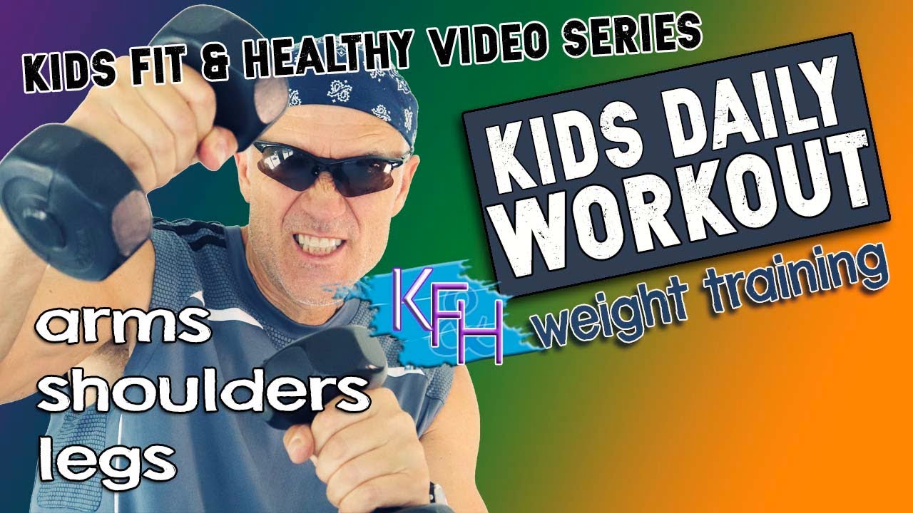 Kids' Daily Workout - Introduction to Weight Training - YouTube