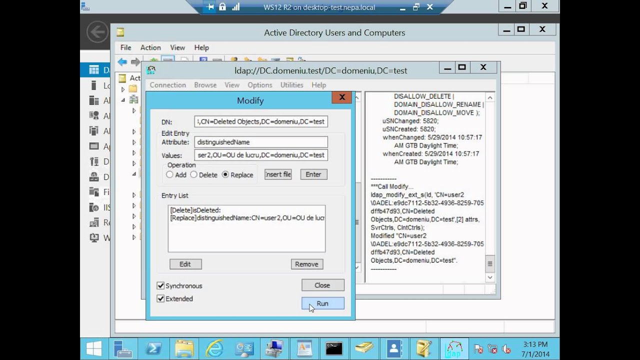 User recovery using LDP - YouTube