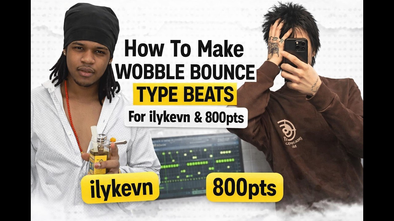How To Make Wobble Bounce Type Beats For ilykevn, 800pts - YouTube