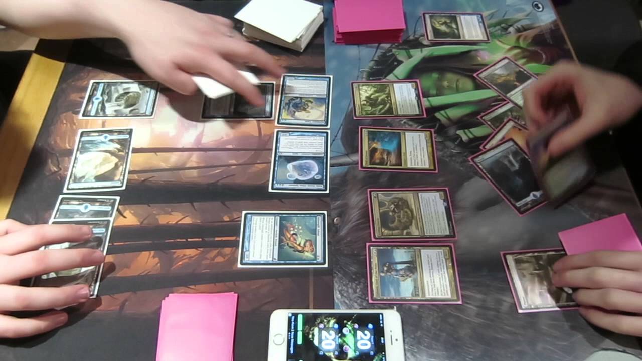 MTG - Merfolk Vs Bant Bounce - Budget Modern Series - YouTube