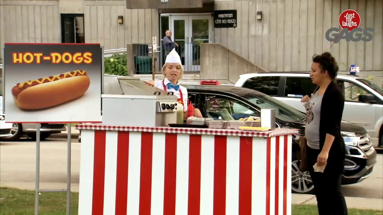 BEST PRANKS | A Face In The Hot Dog Stand?! - YouTube