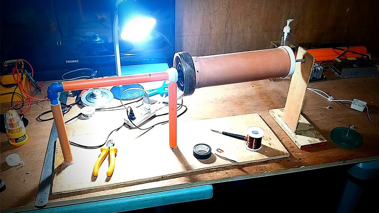 My new Tesla Coil secondary - YouTube