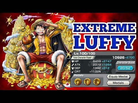 LUFFY EXTREME GAMEPLAY | ONE PIECE BOUNTY RUSH | OPBR - YouTube