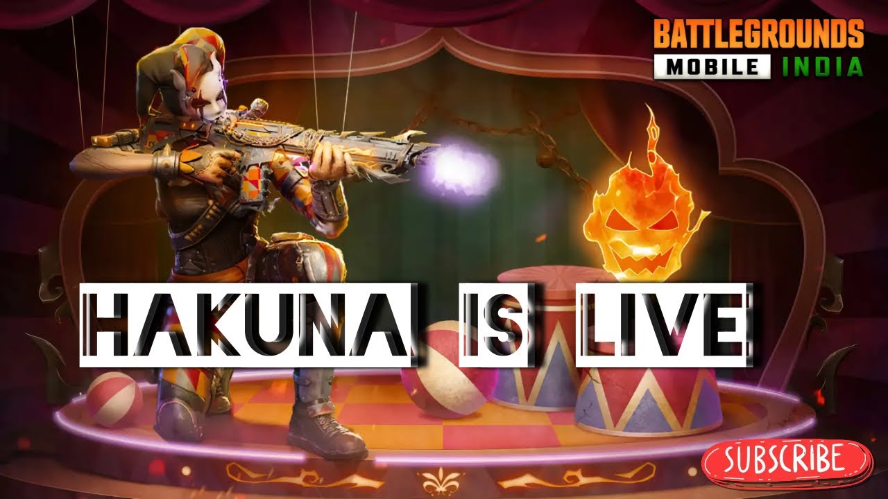 BGMI NIGHT CHILL | DAILY STREAM | WITH HAKUNA - YouTube