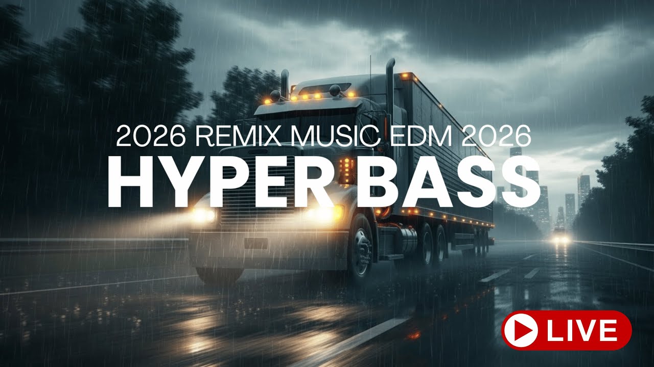 CAR MUSIC HYPER BASS 🔊 EDM Remix Club Party 2026 🎉 Night Drive 😎 Dance ...