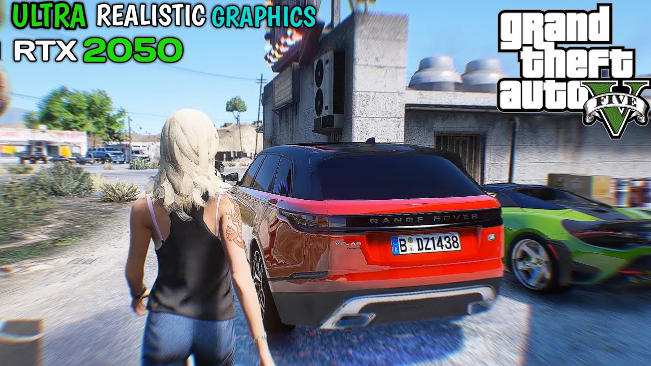 GTA 5 Natural Vision Evolved Graphics Test | RTX 2050 Gameplay - YouTube