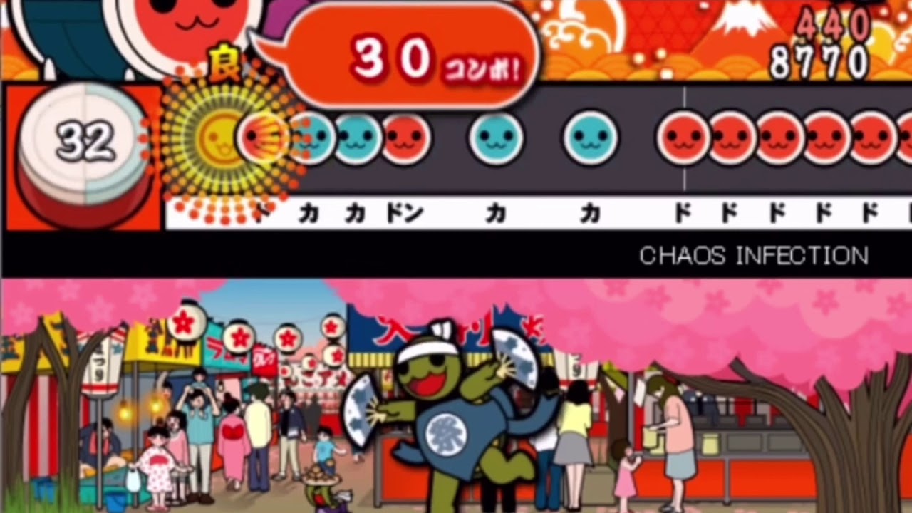 【太鼓さん次郎】CHAOS INFECTION 創作譜面 - YouTube