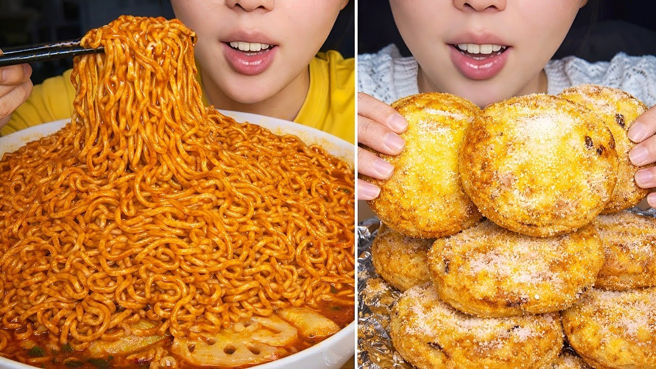Epic Mukbang Eating Show ASMR - YouTube