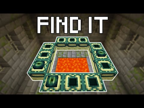 How to find the End Portal in Minecraft (JAVA) - YouTube