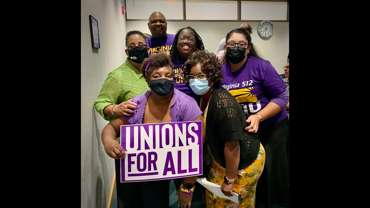 SEIU Virginia 512 Winter Meeting Video 2022 - YouTube
