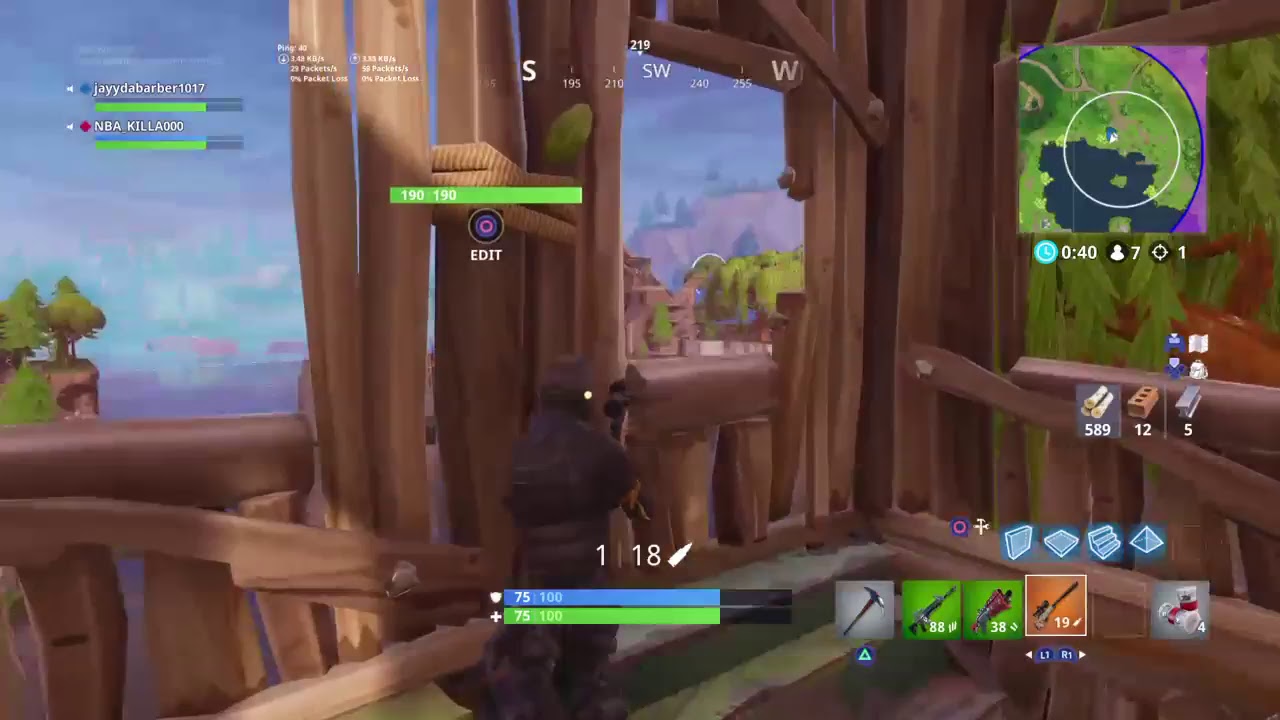 First Fortnite Gameplay Video!!! - YouTube