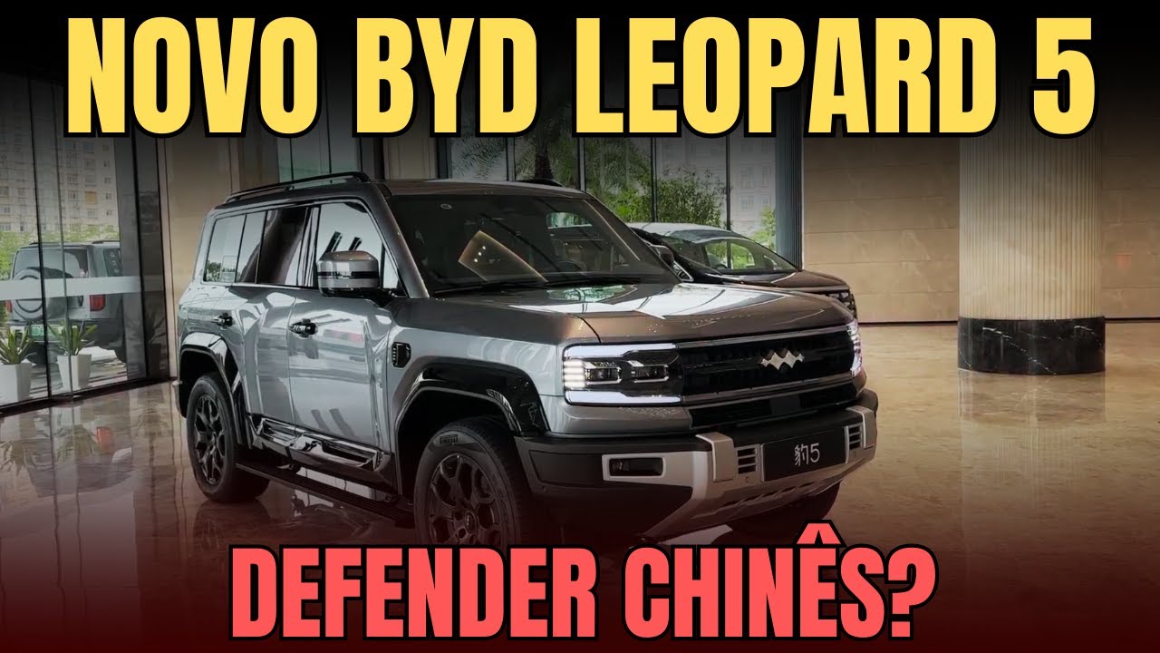 NOVO LEOPARD 5. Essa Marca da BYD Promete Incomodar Marcas Premium ...