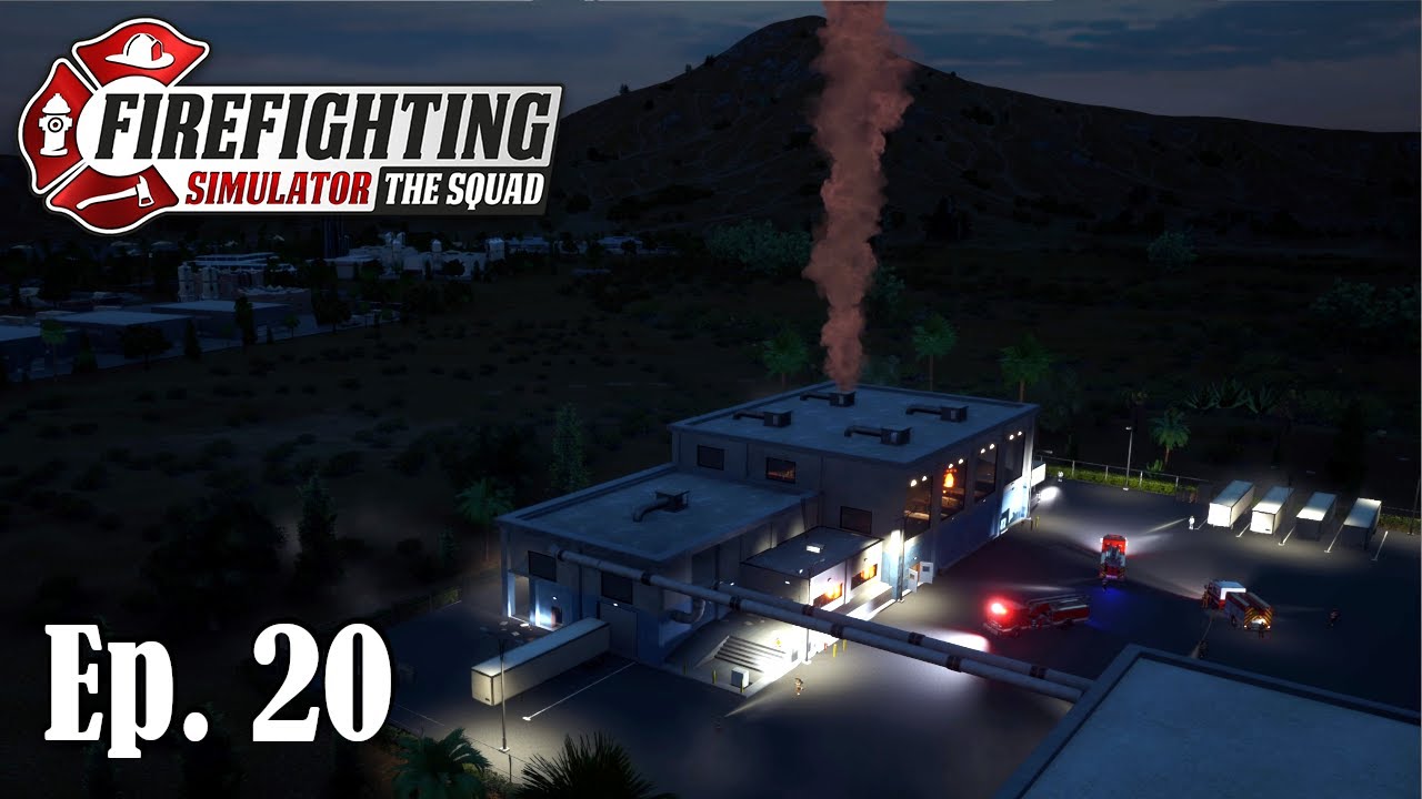 The Night Shift of Flames | Firefighting Simulator - The Squad Ep. 20 ...