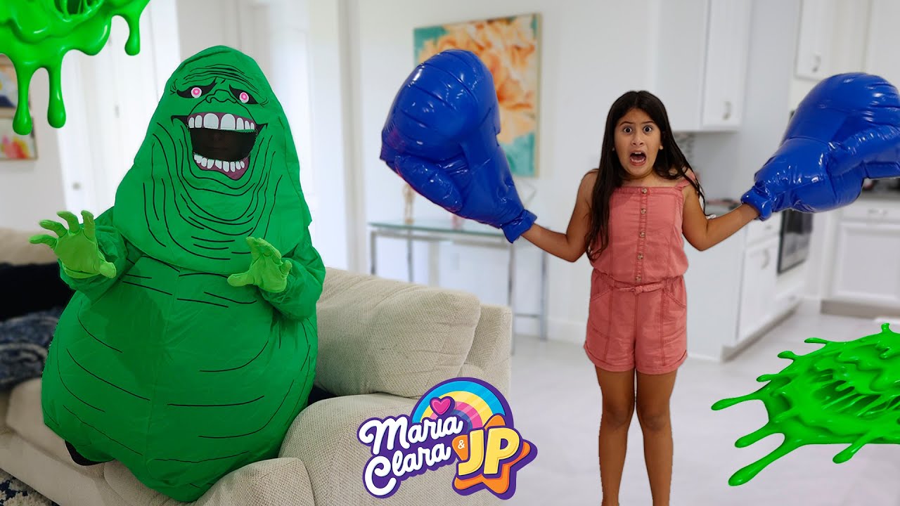 Maria Clara enfrenta o monstro de SLIME para salvar sua mãe - YouTube