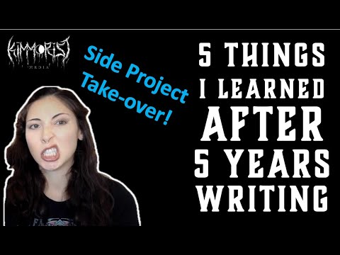 5 Things I Learned After 5 Years Writing - YouTube