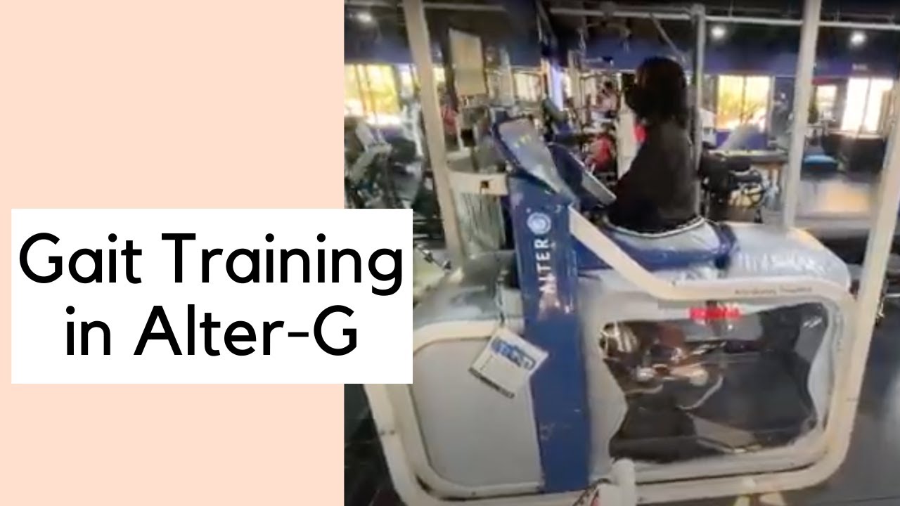 Gait Training in Alter-G at CORE (Center Of Recovery & Exercise) - YouTube