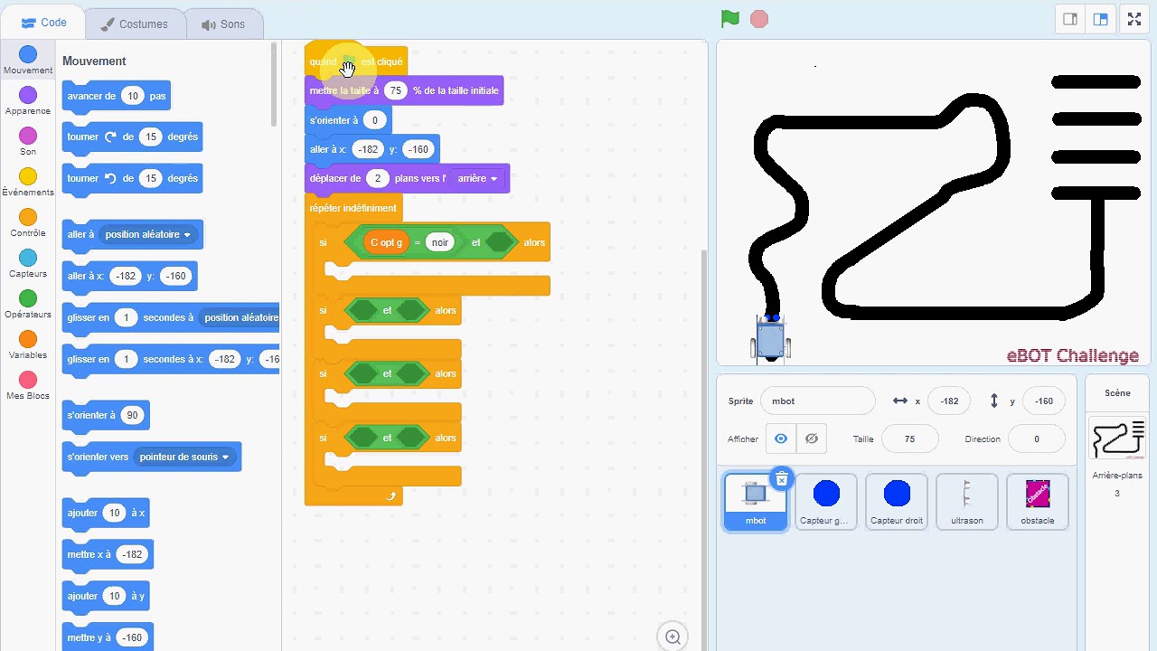 utiliser scratch en ligne - YouTube