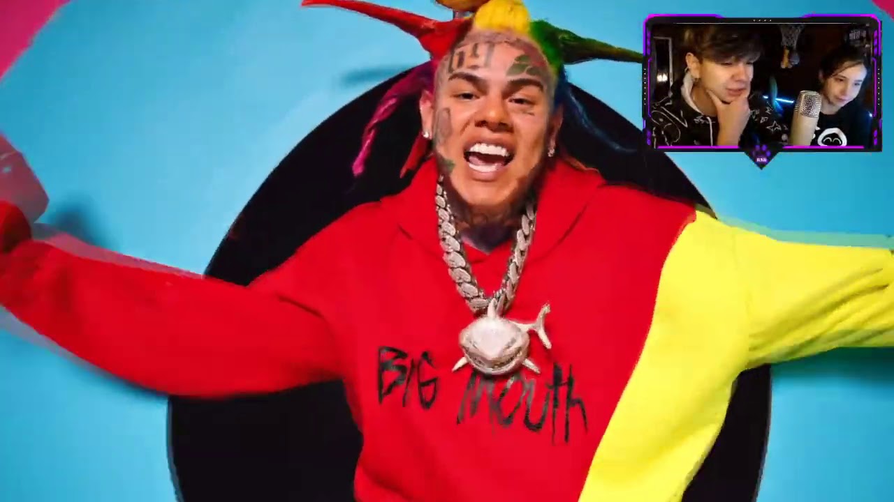 REACCIONAMOS CON MI NOVIA A 6IX9INE- TUTU (Official Music Video) - YouTube