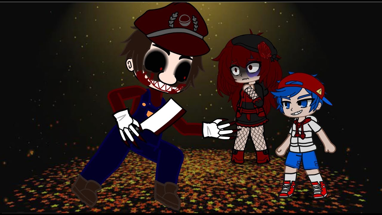 FnF React to Mario's Madness V2 (Part 1) [Swear Warning] - YouTube