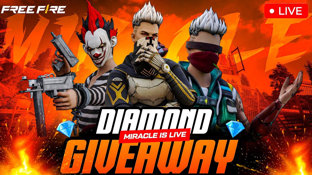 🔴Free Fire [NEPAL] FF Bangladesh Live |BD Server| FF Diamond💎Giveaway ...