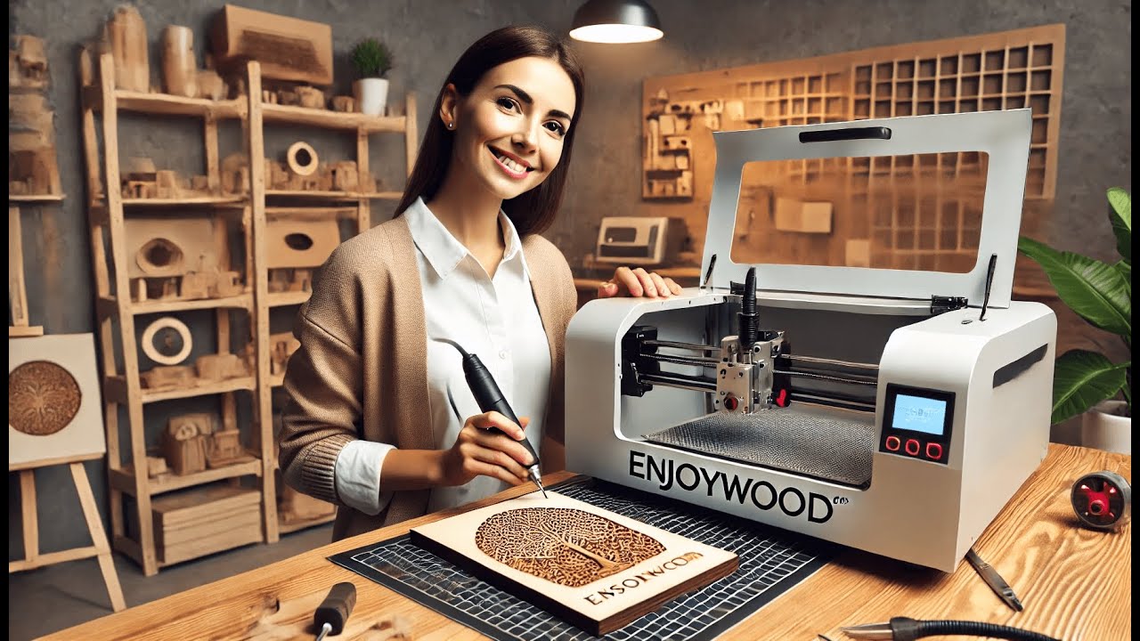 💻 ENJOYWOOD E20 Laser Engraver,130W Laser Engraving Machine | Best ...