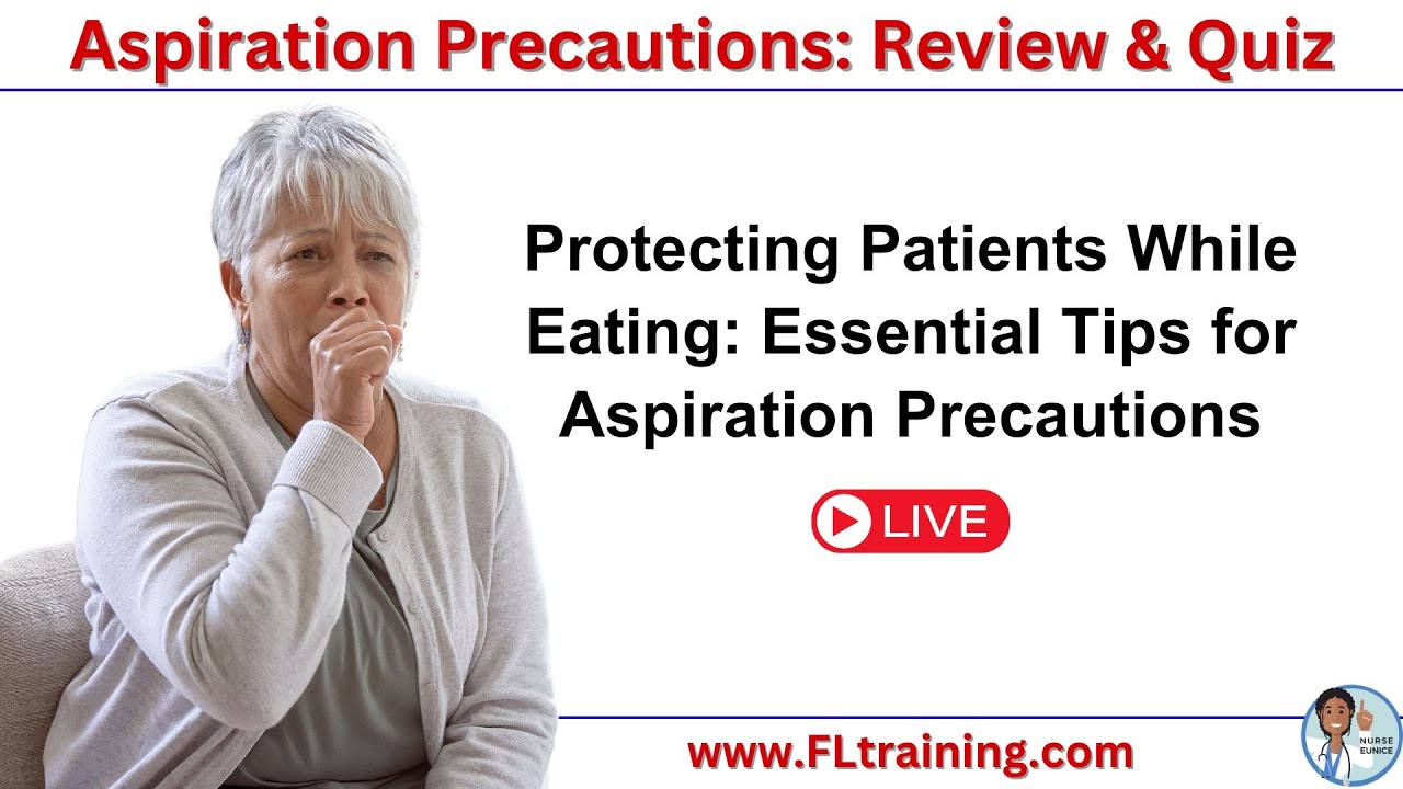 🌟 Understanding Aspiration Precautions - Ready. Set. Review! - YouTube