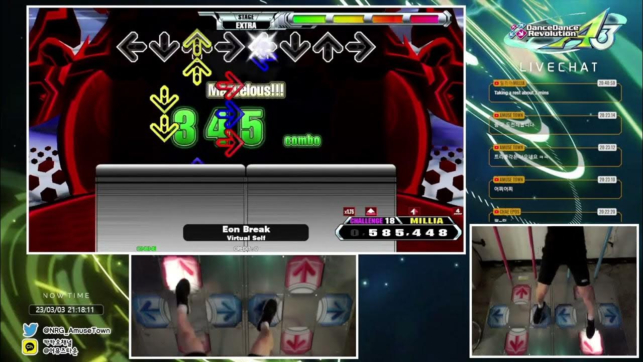 【DDR A3】 Eon Break CDP 7gr 994,410 GFC! - YouTube