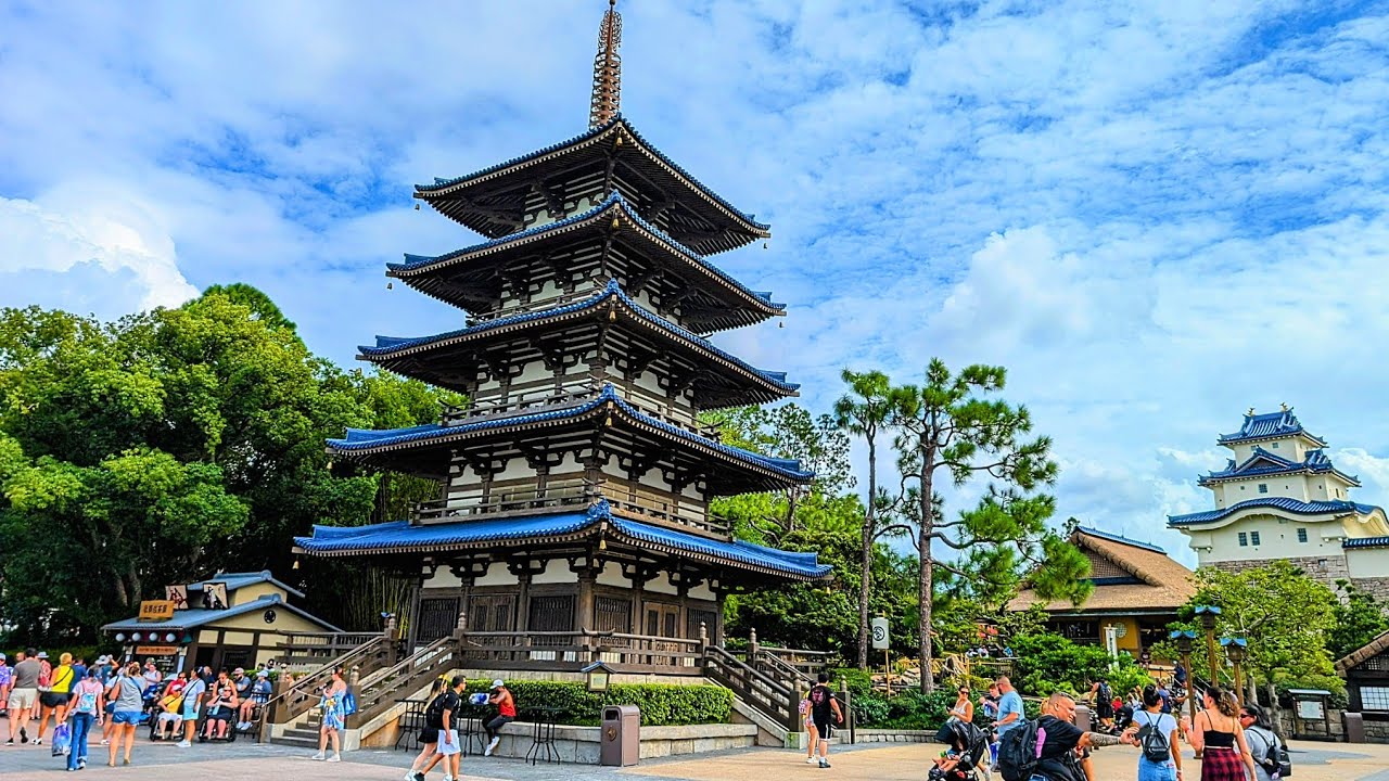 Japan EPCOT Walt Disney World full Area music (1982-present) - YouTube