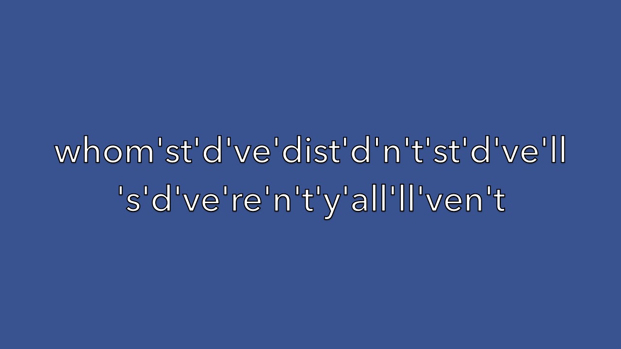 How To Pronounce Whom st d ve dist d n t st d ve ll s d ve re n t y all how-to-pronounce-whom-st-d-ve-dist-d-n-t-st-d-ve-ll-s-d-ve-re-n-t-y-all