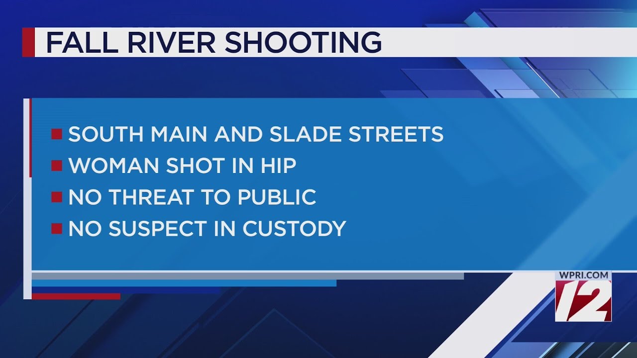 Woman hospitalized after Fall River shooting - YouTube