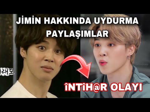 Jimin hakkında hiç hoş olmayan şeyler! TÜRKİYE BİTTİ ŞİMDİ DE…