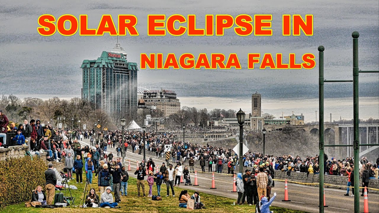 We Traveled to Niagara Falls to Watch Total Solar Eclipse - YouTube