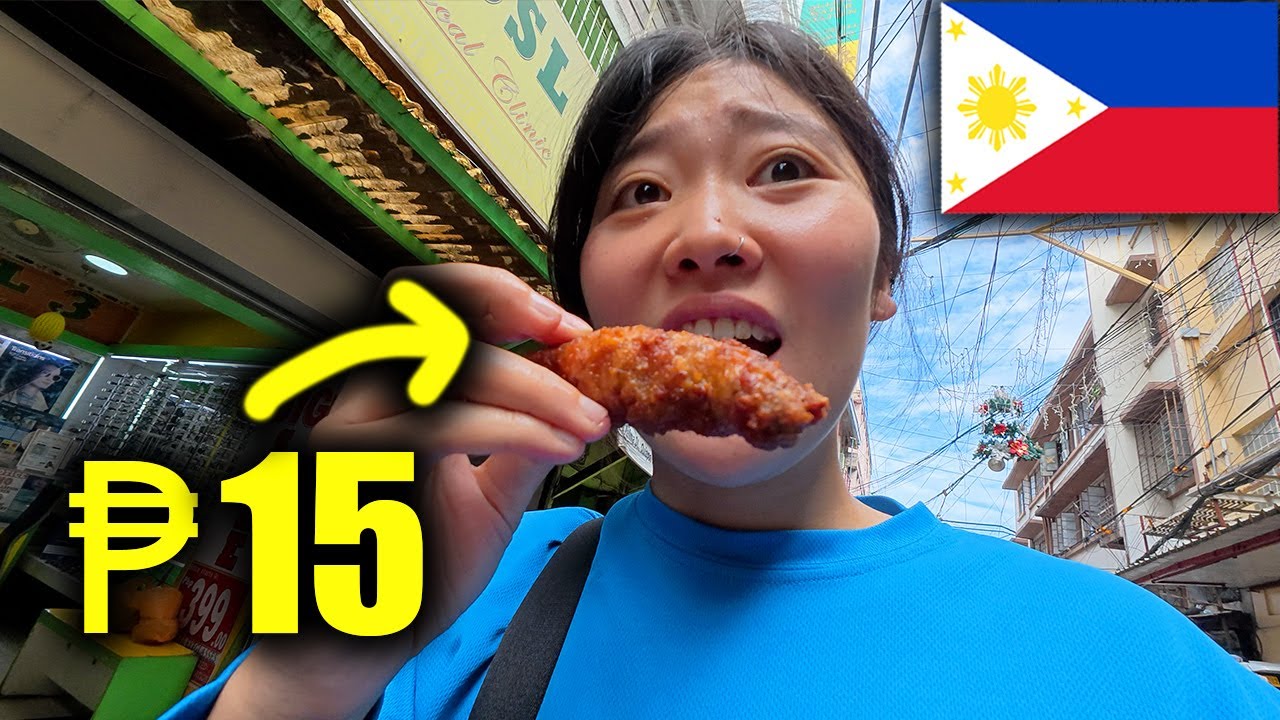 Best Filipino Street Food in Quiapo Market? (Palabok, Magic Water ...