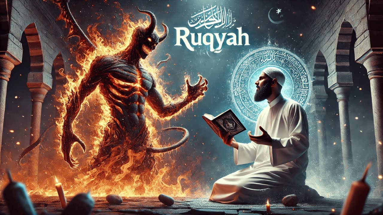 Burn the Jinn and Satan that disturb your body with Ruqyah - YouTube