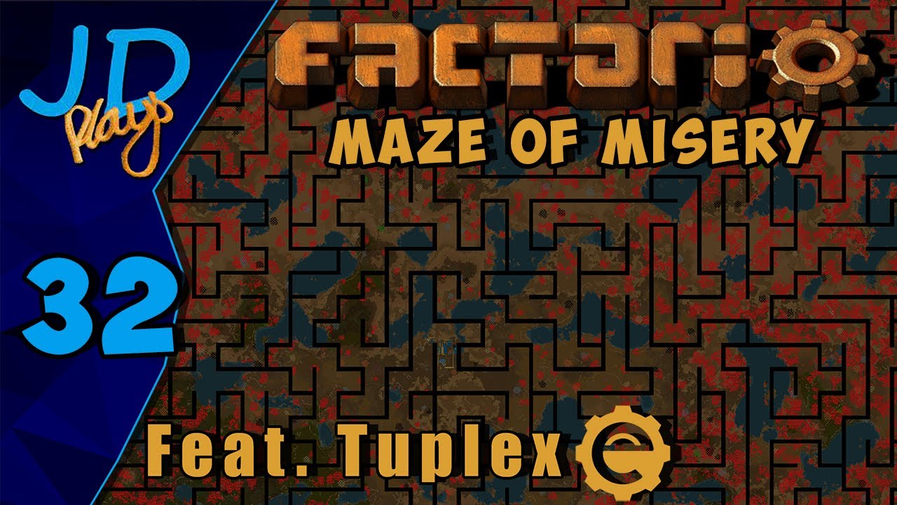 Yellow Science ⚙️ Factorio Maze of Misery Ep32 ⚙️ with @TuplexGaming ...