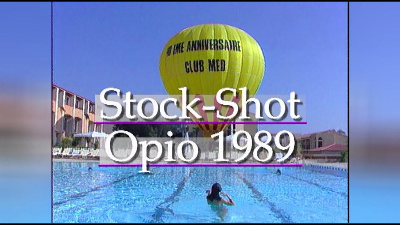 Club Med Opio 1989 - Stock Shot 40ans - YouTube