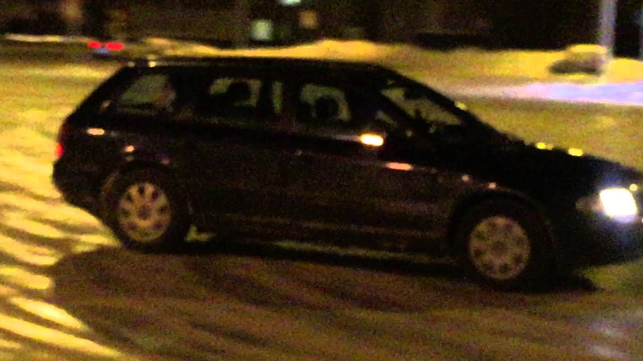 My car skates on ice - YouTube