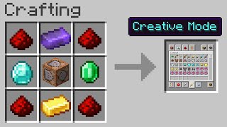 How To Make A Crafting Table In Minecraft Creative Mode | Cabinets Matttroy
