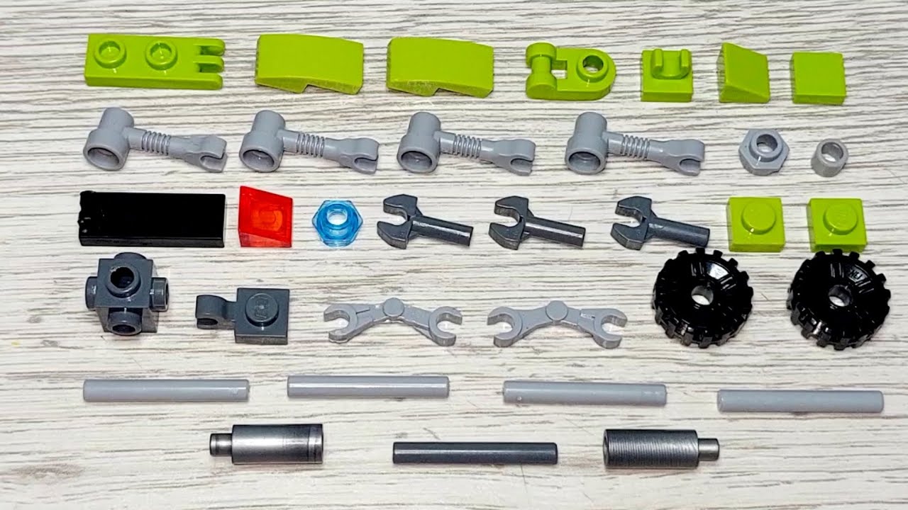 How to make a mini LEGO CITY motorcycle - YouTube