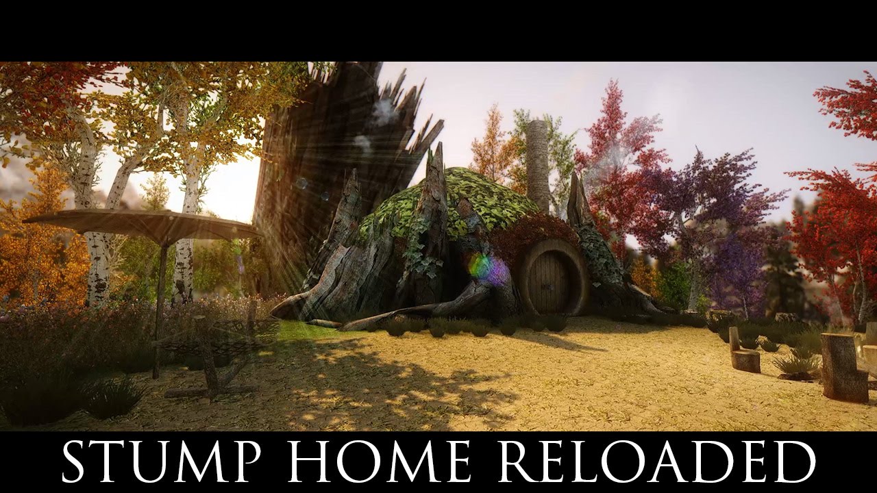 TES V - Skyrim Mods: Stump Home Reloaded - YouTube