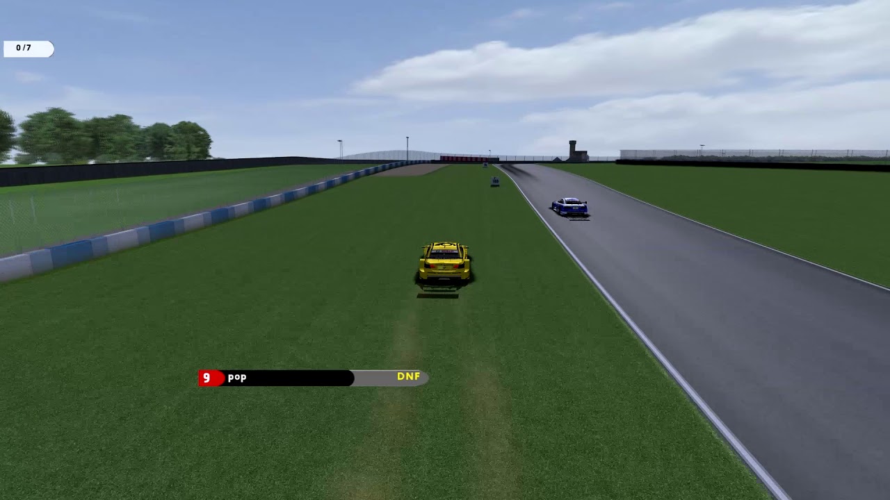 crazy overtake on coho dtm - YouTube